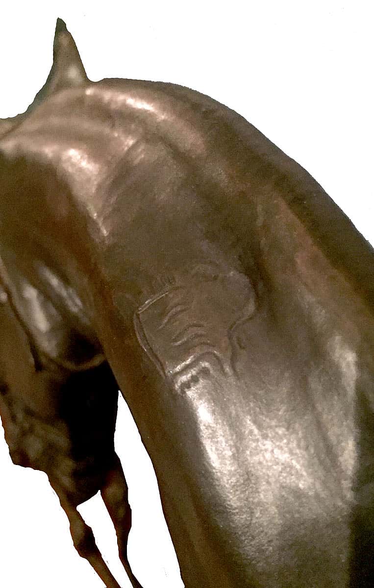 Arab Stallion (1895) by Alexander Phimister Proctor