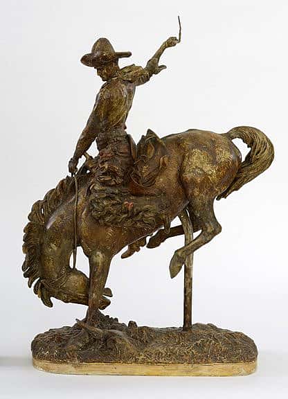 Buckaroo by A.P. Proctor - a prime achievement for a sculptor of animals