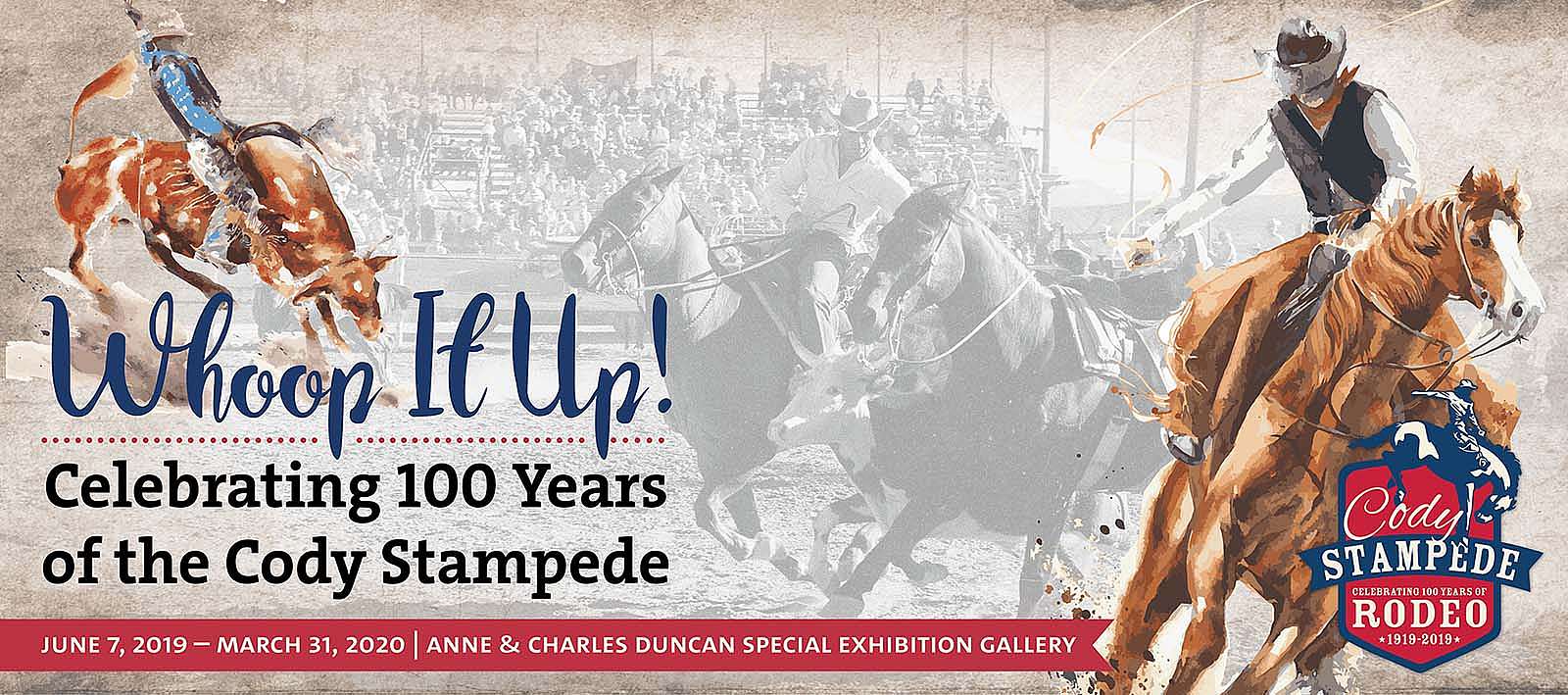 "Whoop It Up!" exhibition celebrates 100 years of the Cody Stampede