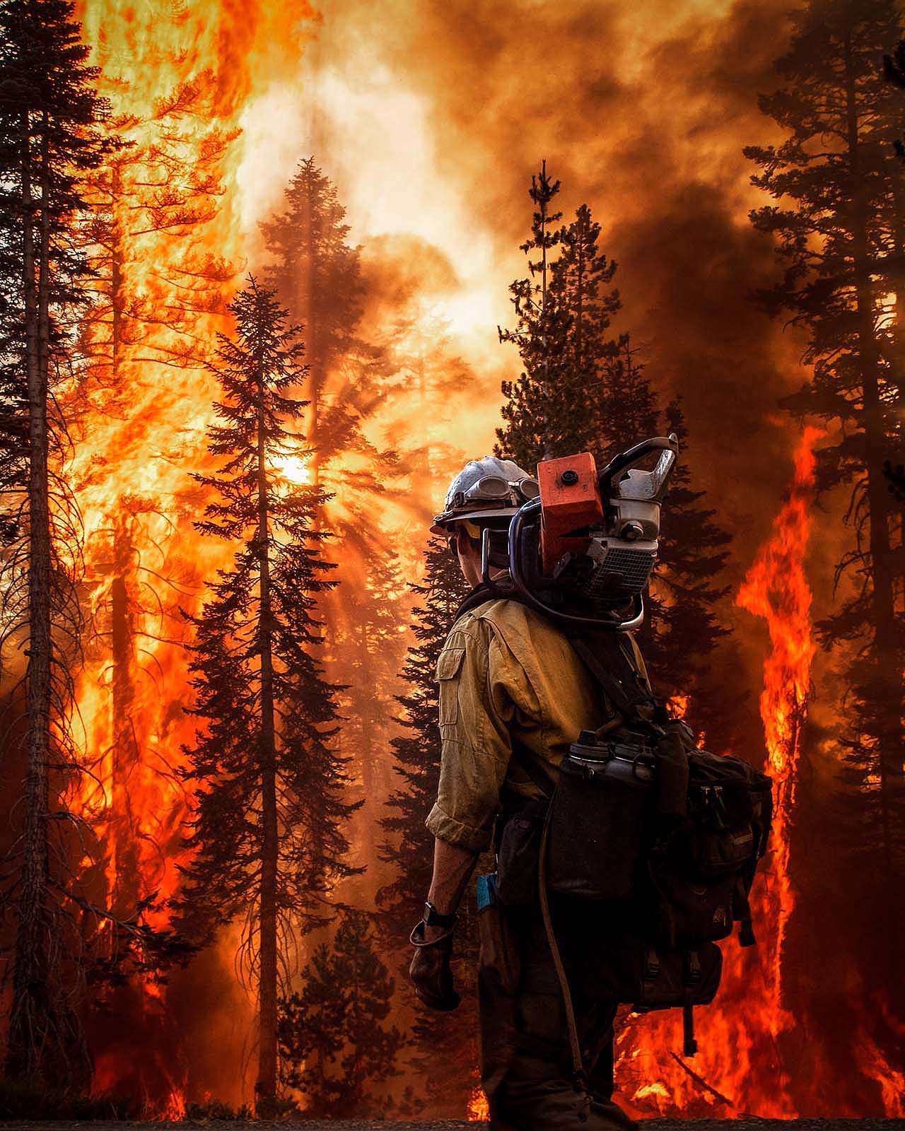 Exhibition: Fire on the Mountain - Wildland Firefighting - Kyle Miller