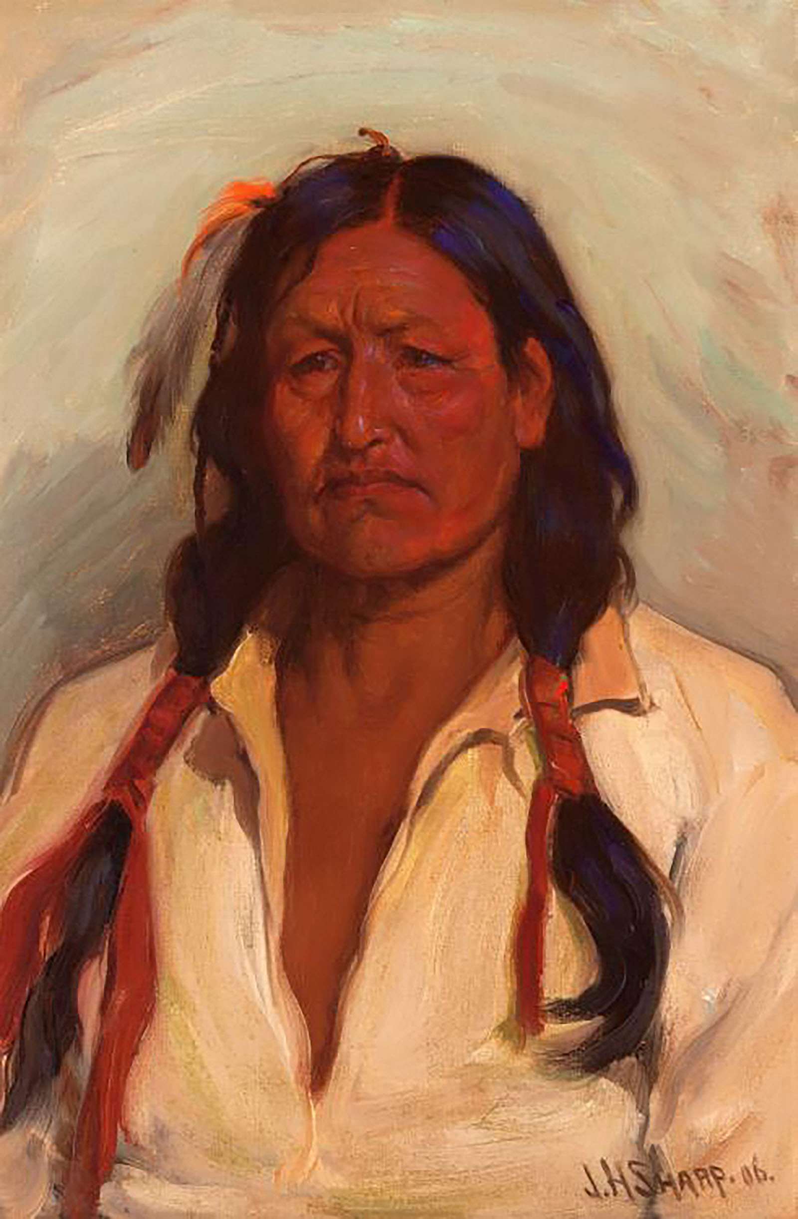 Chief Little Wolf, Cheyenne; [Little Wolf] - Joseph H. Henry Sharp ...