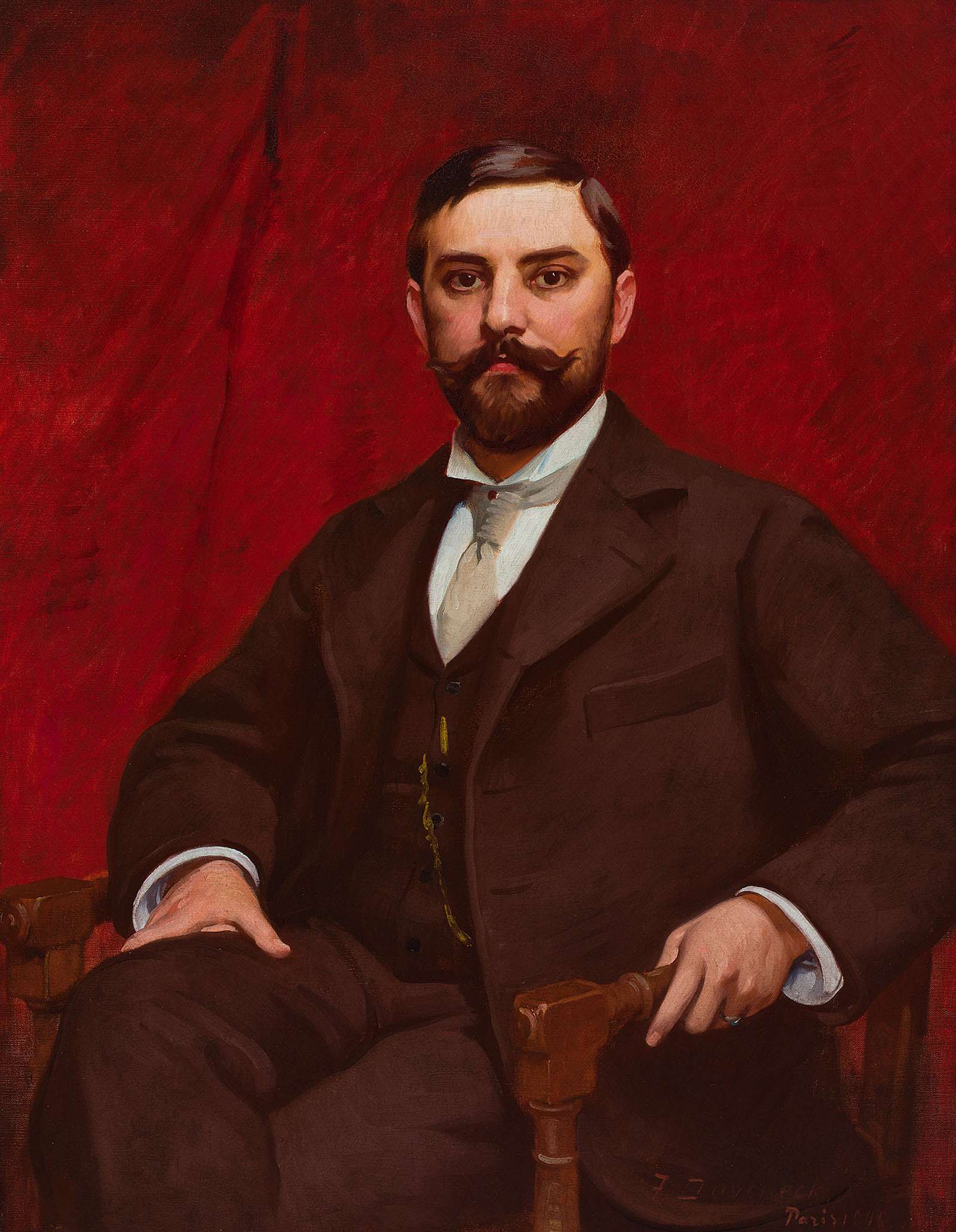 Portrait of Mr. Frank Duveneck - Joseph H. Henry Sharp Catalogue ...