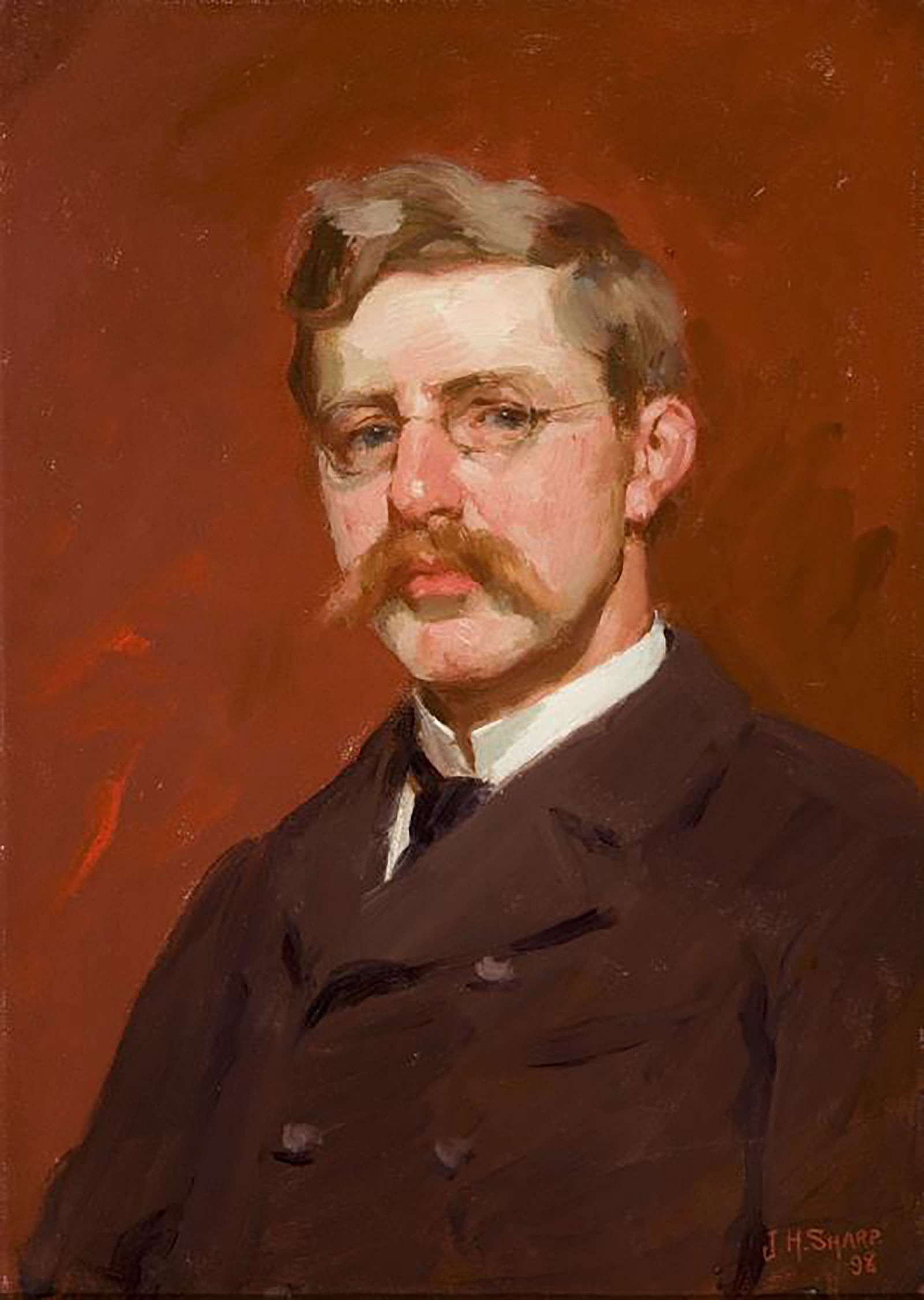 Portrait of Mr. Frank Duveneck - Joseph H. Henry Sharp Catalogue ...
