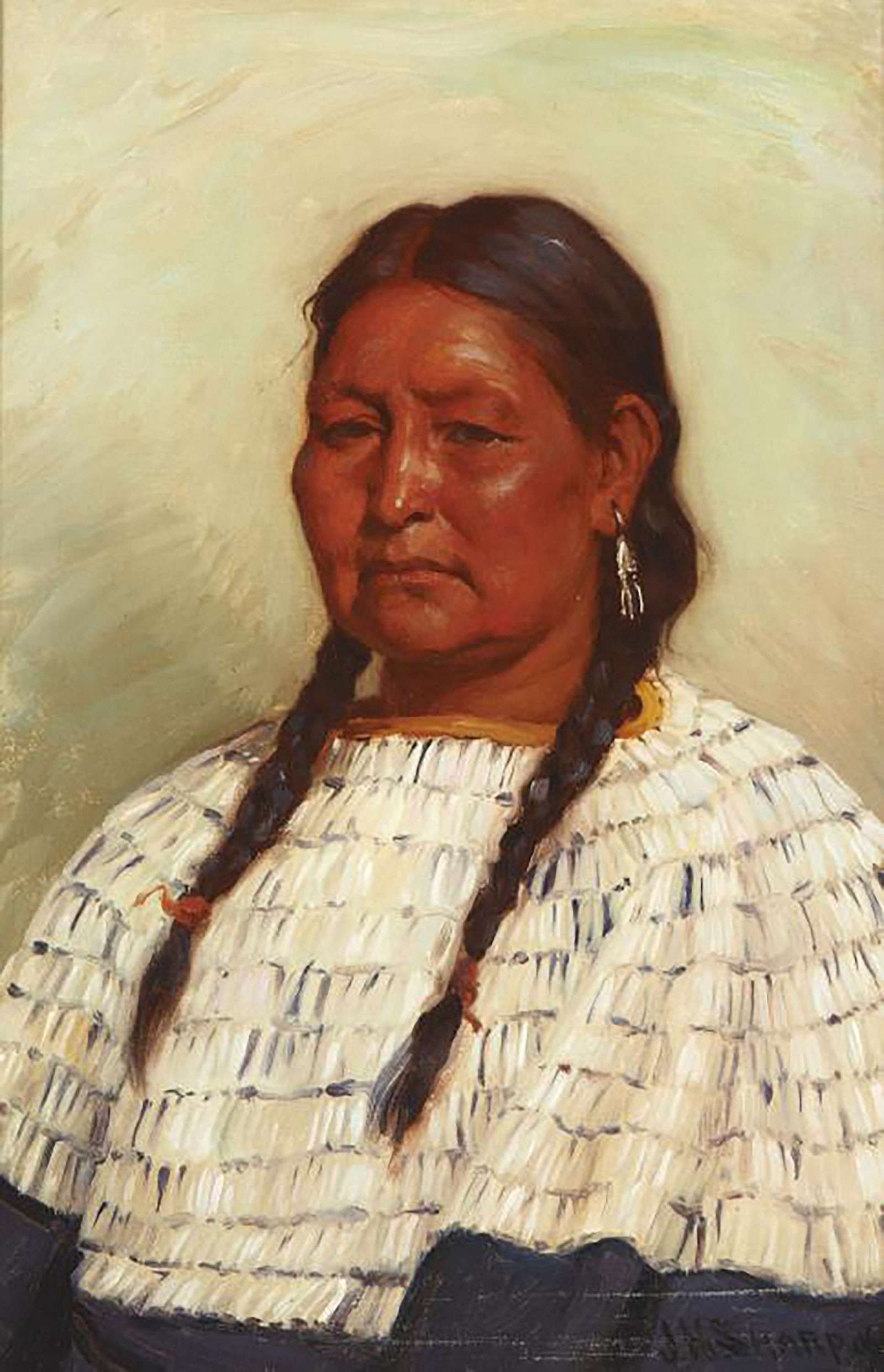 Wife of Chief Little Wolf - Cheyenne; [Wife of Chief Little Wolf ...