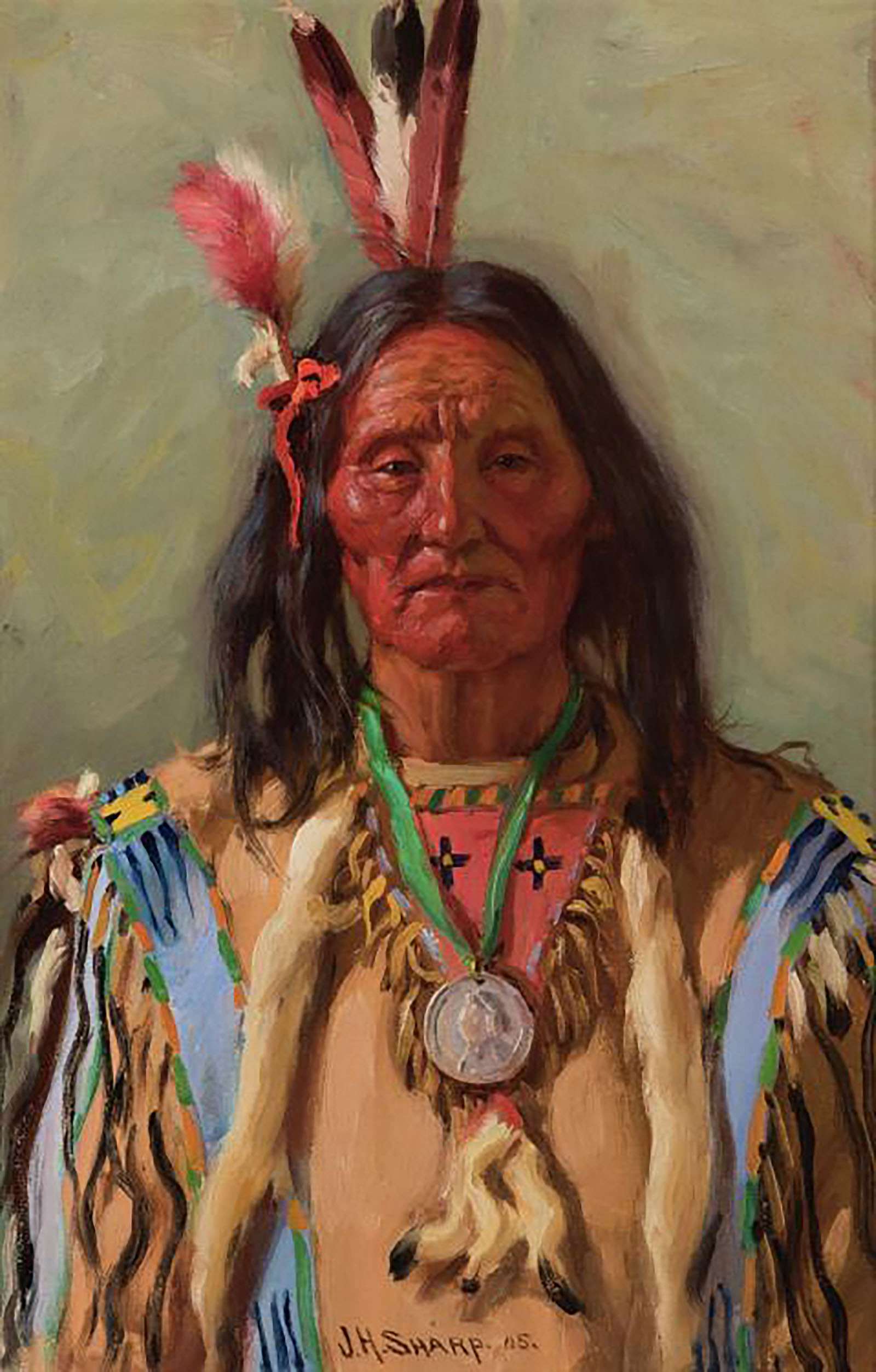 Chief Crazy Horse - Joseph H. Henry Sharp Catalogue - Buffalo Bill ...