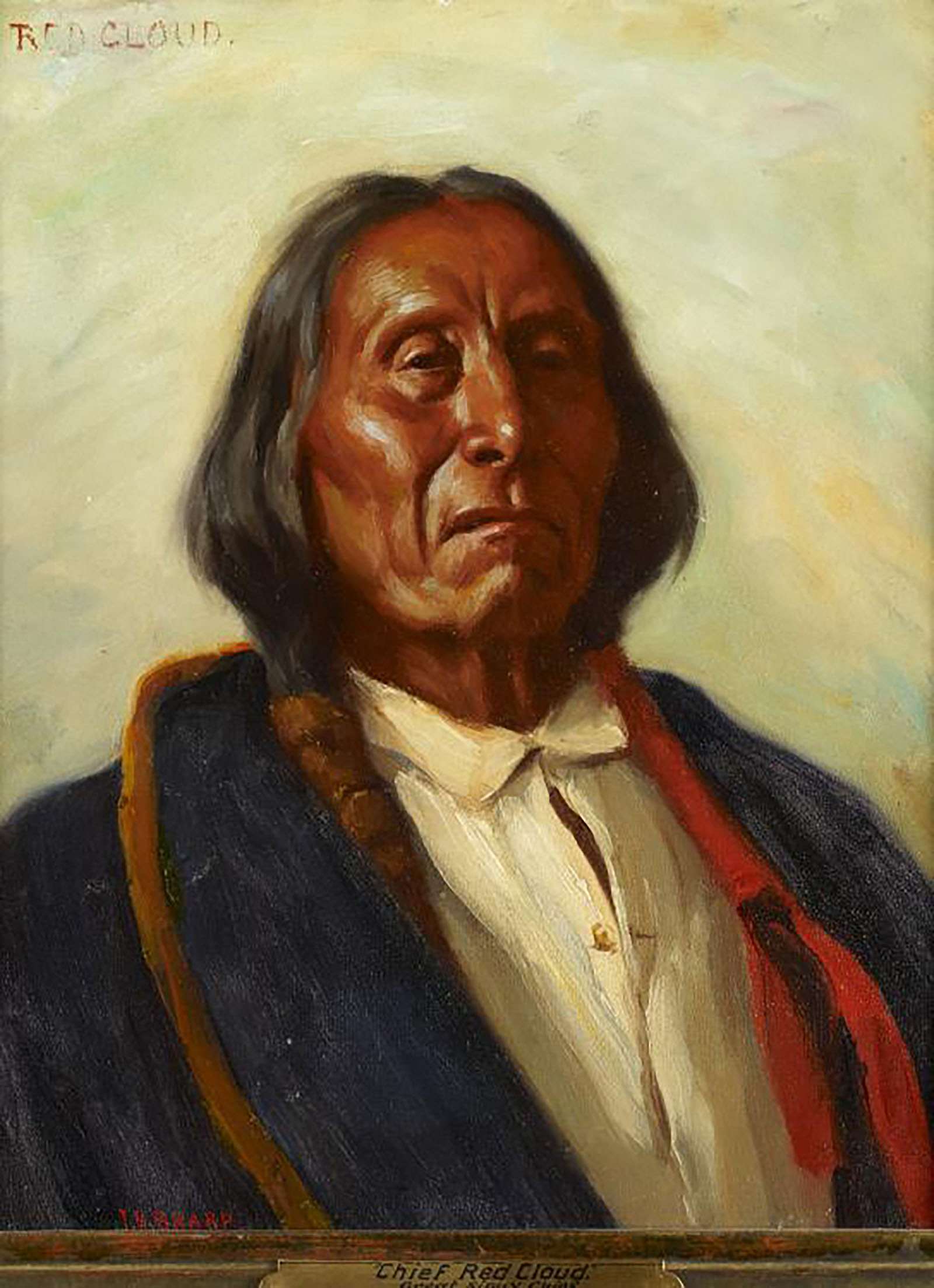 Red Cloud - Joseph H. Henry Sharp Catalogue - Buffalo Bill Center of ...