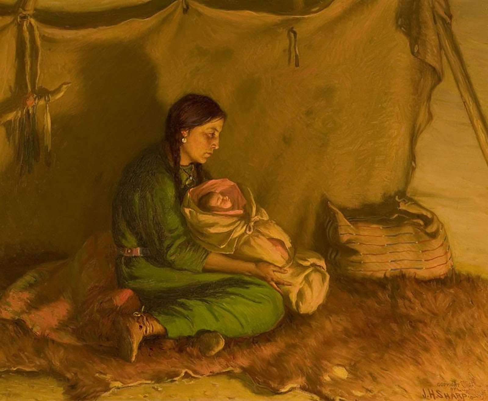 A Gift For Her Brave - Joseph H. Henry Sharp Catalogue - Buffalo Bill ...