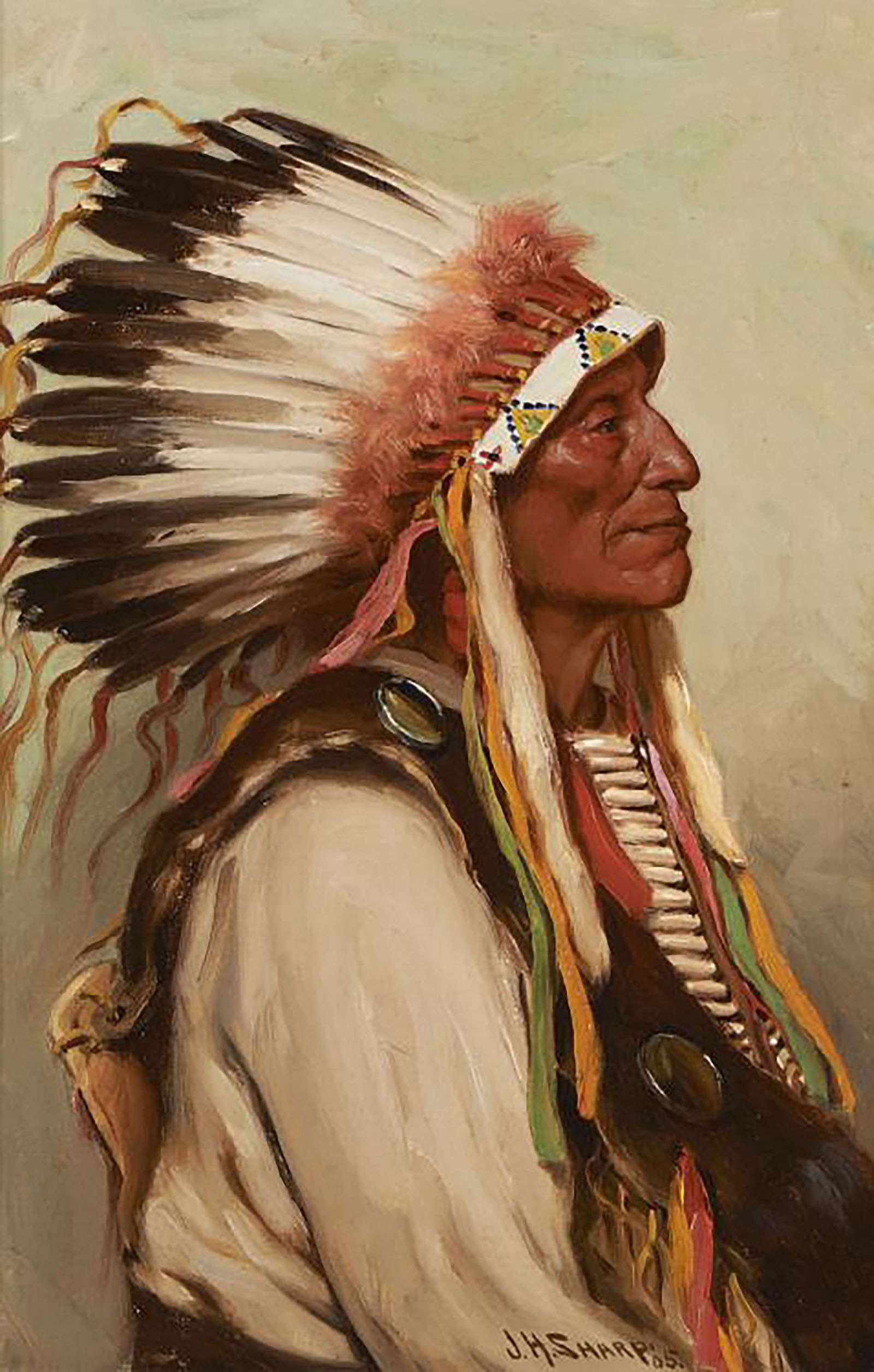 Standing Soldier, Sioux; [Chief Standing Soldier] - Joseph H. Henry ...