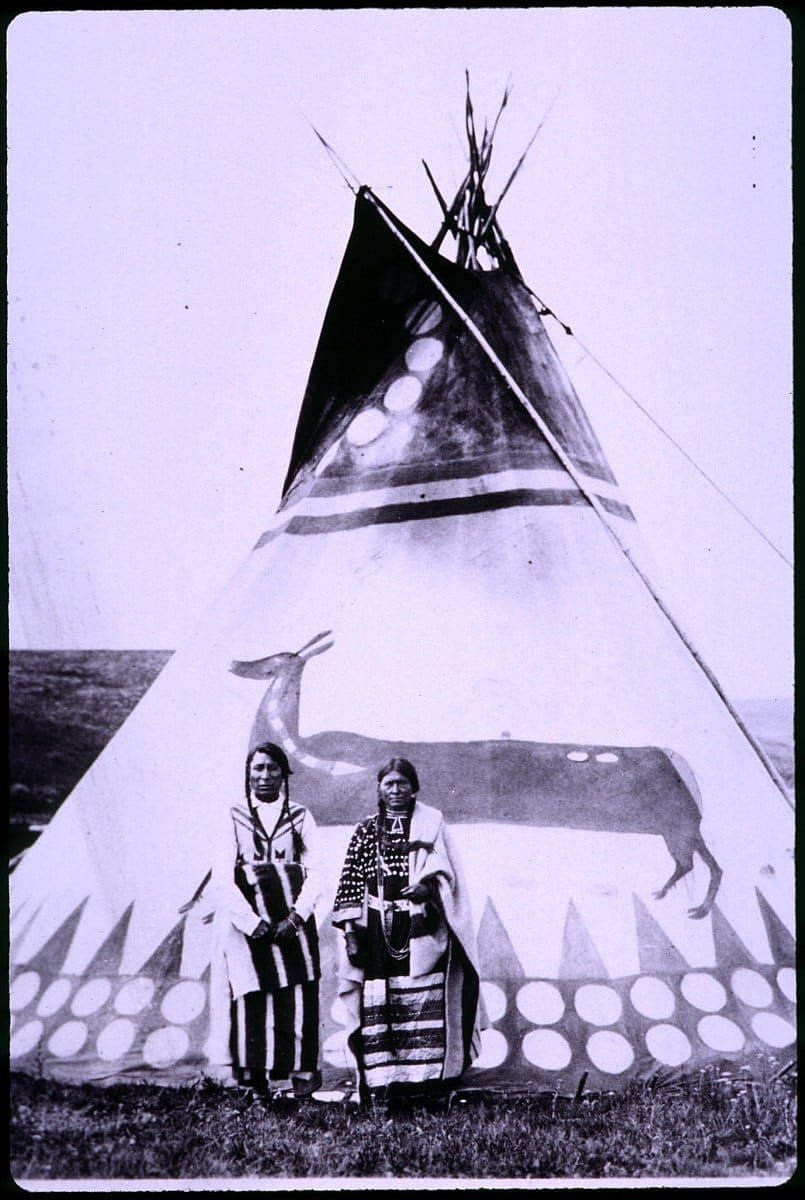 Inside the Lodge - Plains Indian tipis - Buffalo Bill Center of the West