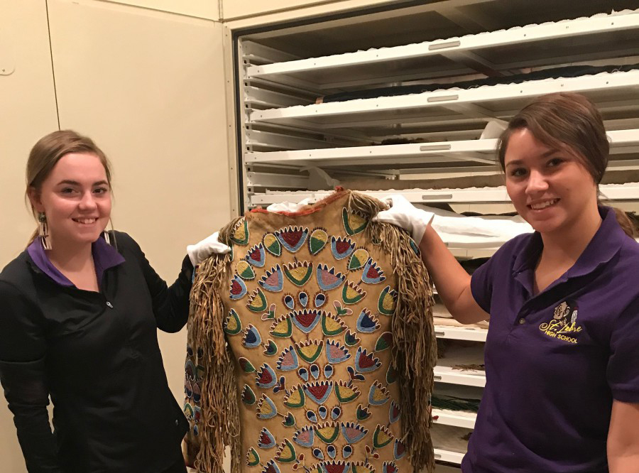 Native American High School Students Create Their Own Exhibit