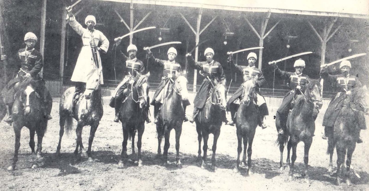 Points West Online: Georgian horsemen in the Wild West show