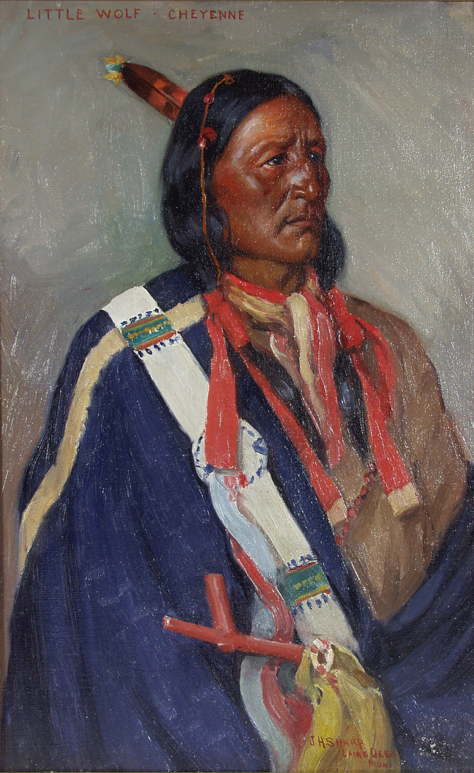 Little Wolf - Cheyenne - Joseph H. Henry Sharp Catalogue - Buffalo Bill ...