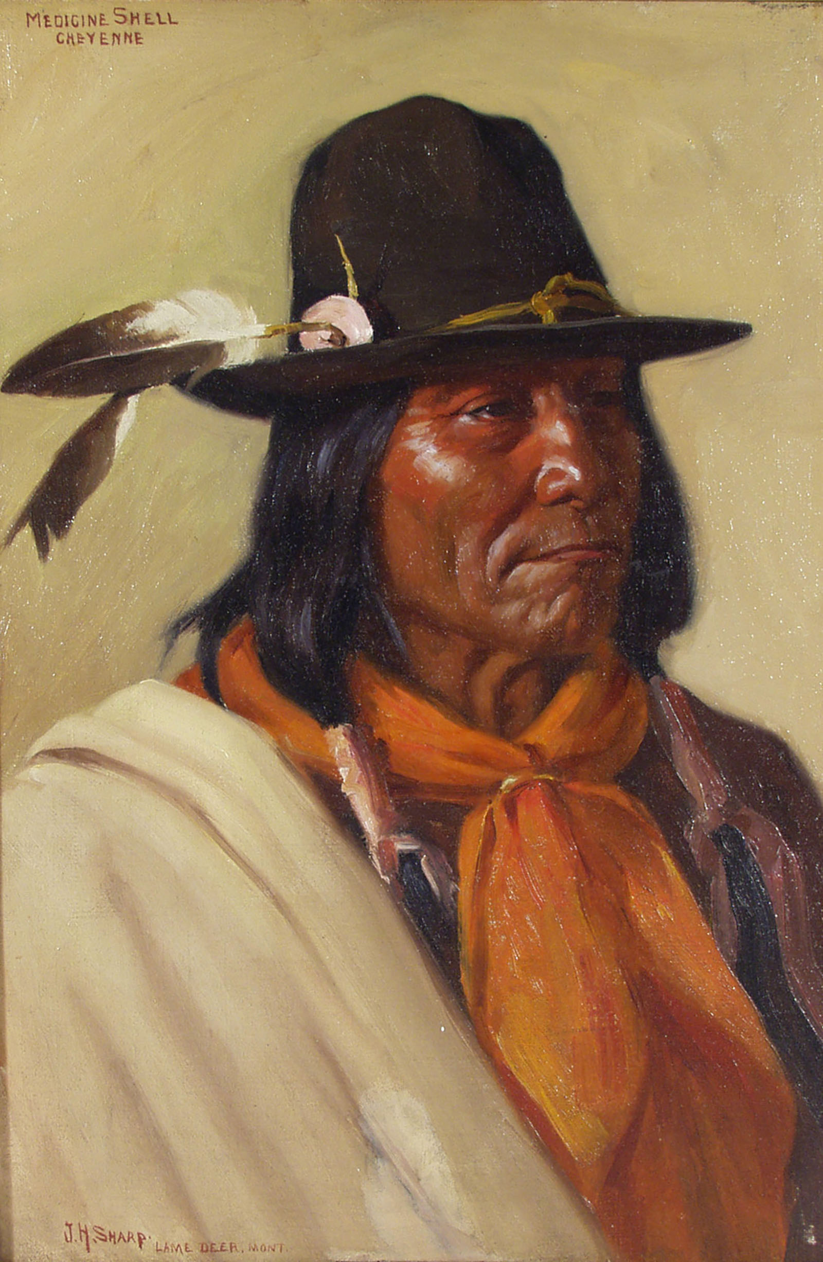 Medicine Shell - Cheyenne - Joseph H. Henry Sharp Catalogue - Buffalo ...