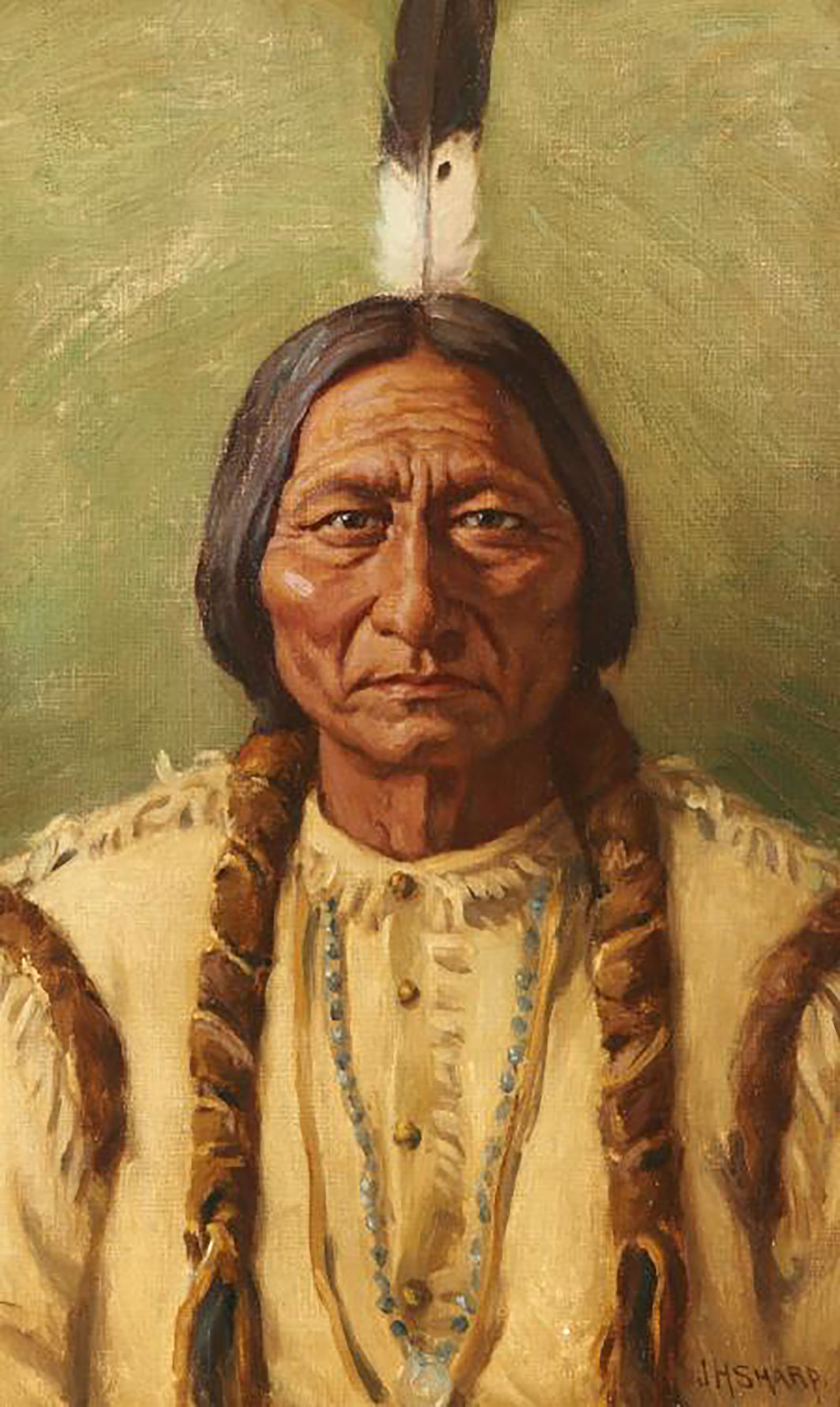 Sitting Bull - Joseph H. Henry Sharp Catalogue - Buffalo Bill Center of ...