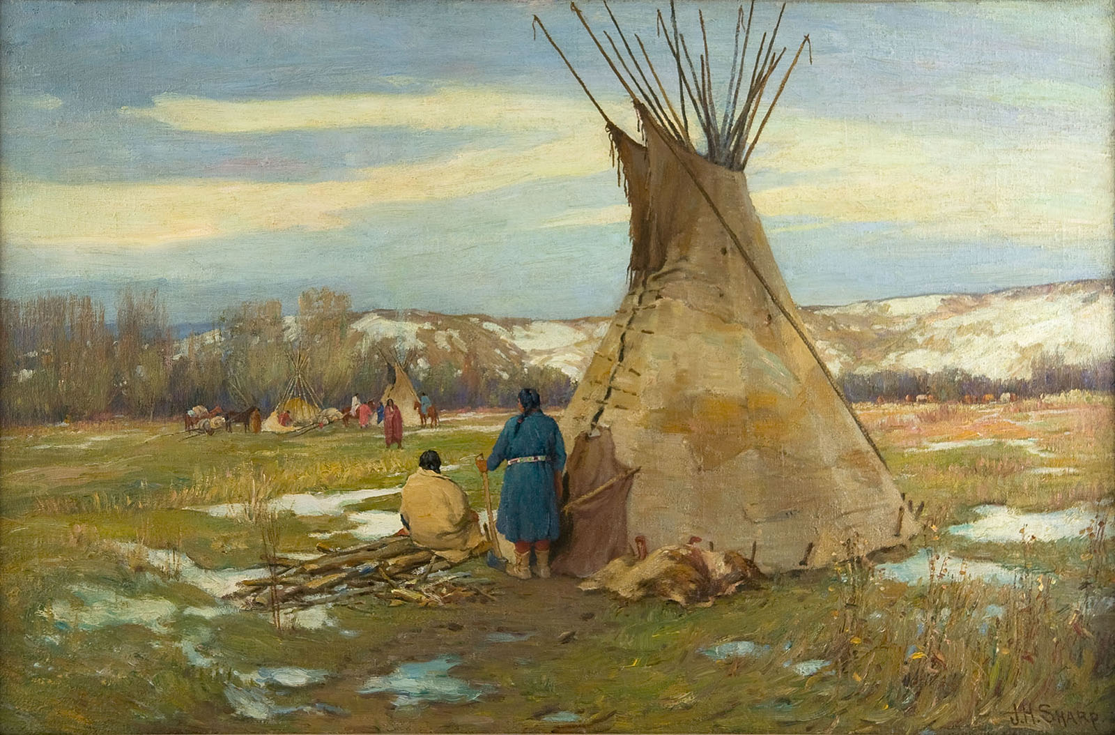 Crow Reservation - Joseph H. Henry Sharp Catalogue - Buffalo Bill ...