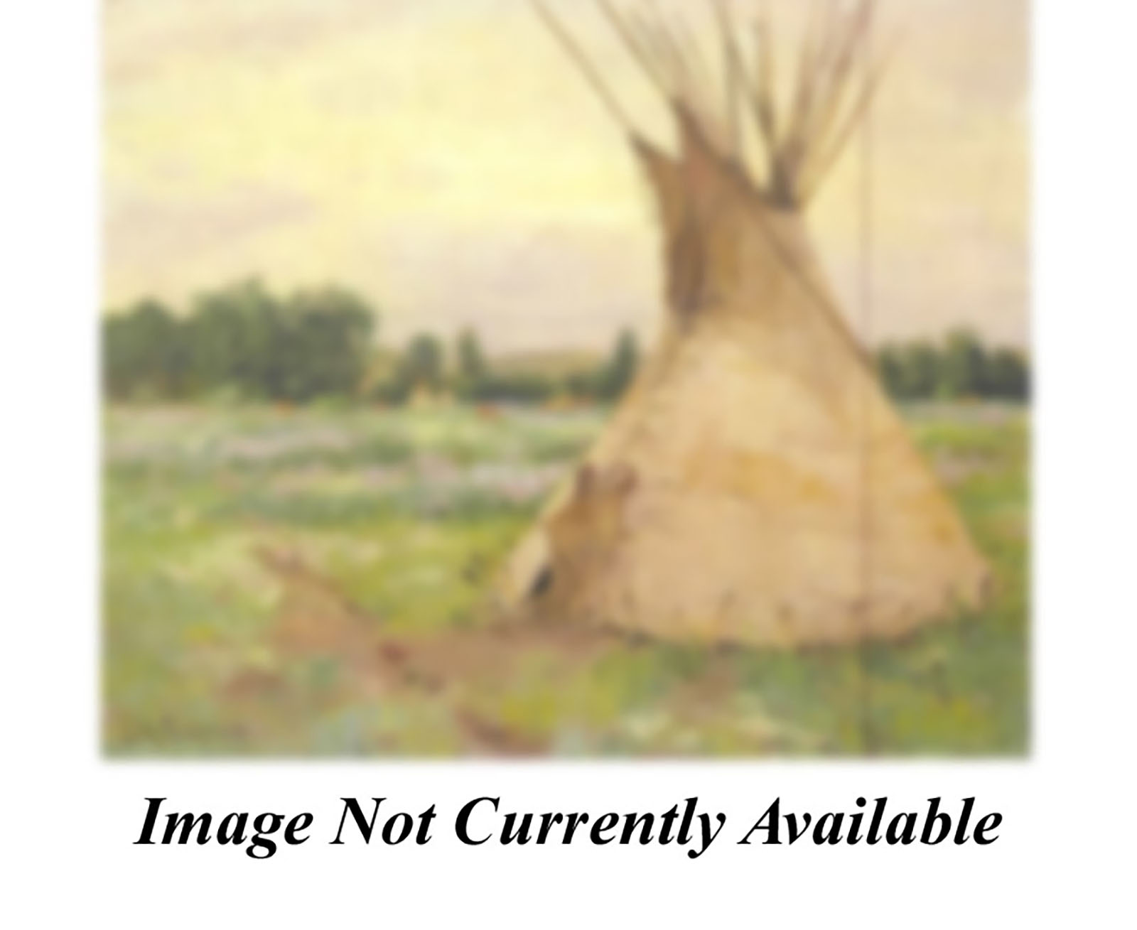 The Lone Teepee - Joseph H. Henry Sharp Catalogue - Buffalo Bill Center ...
