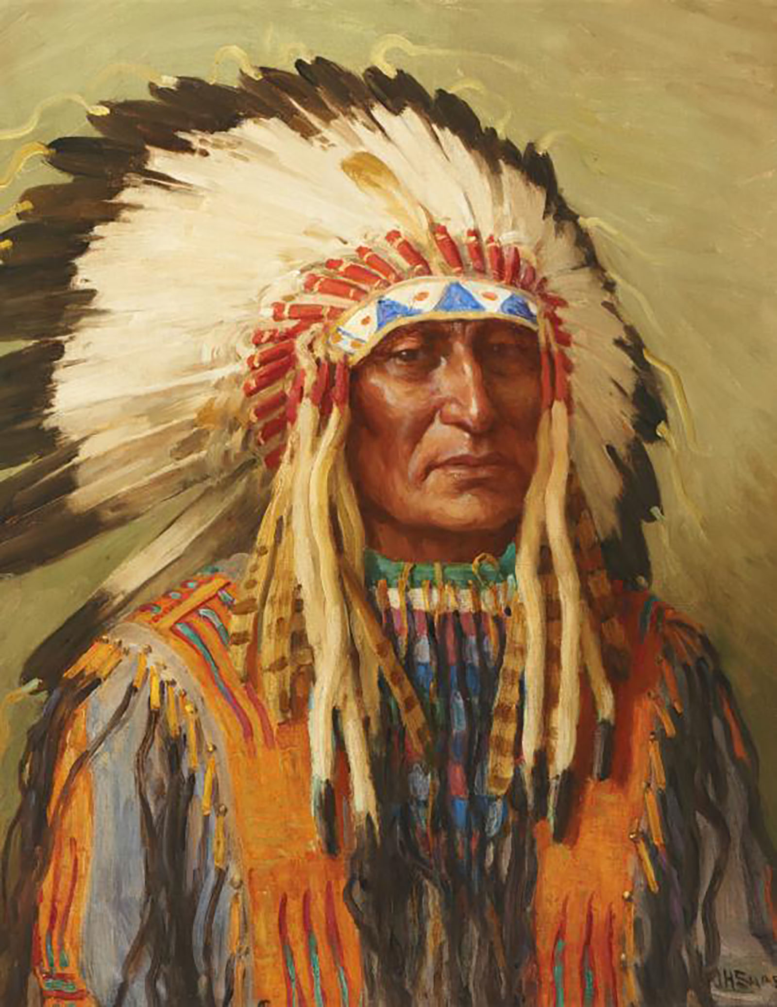 Crazy Horse, Sioux - Joseph H. Henry Sharp Catalogue - Buffalo Bill ...