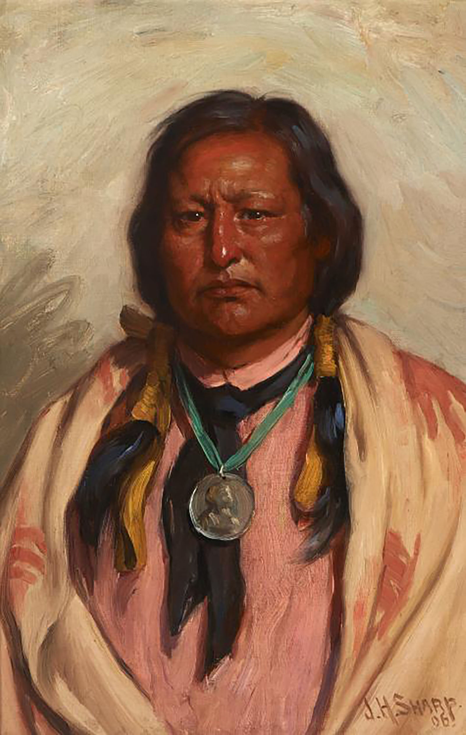 Chief Spotted Elk - Sioux; [Spotted Elk] - Joseph H. Henry Sharp ...